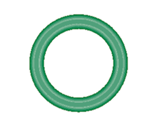 568-125-10 Green HNBR O-ring 10 pack – ACLube.com